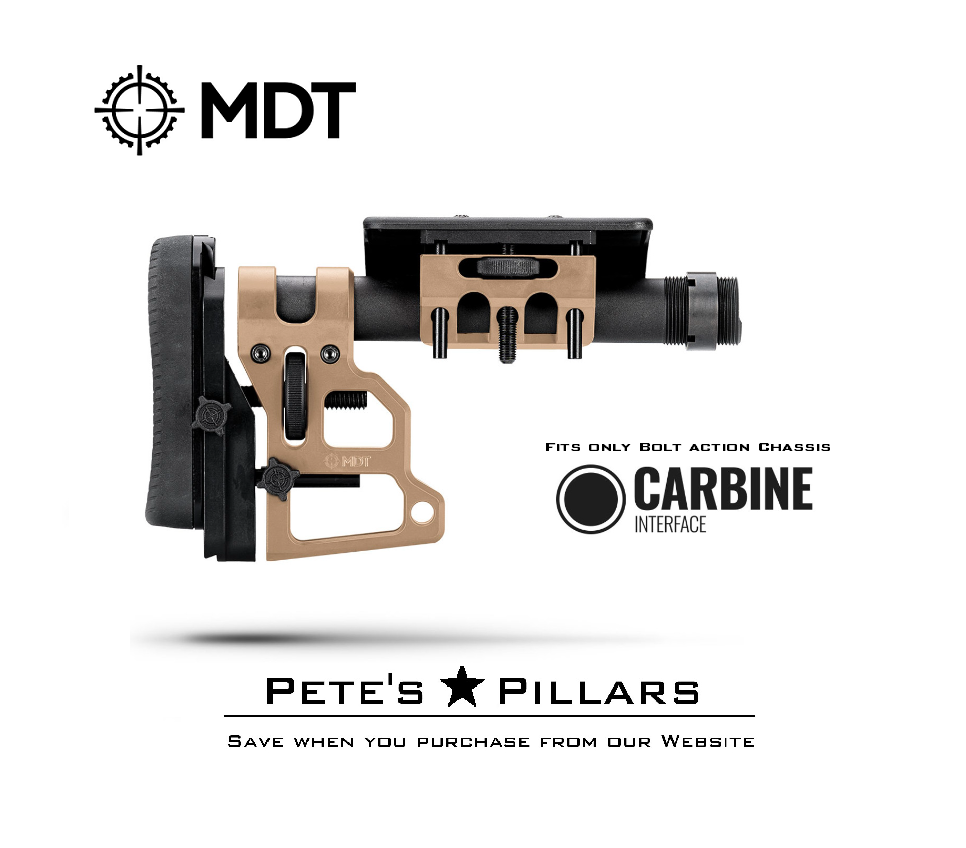 MDT Buttstock Skeleton Carbine Stock SCS 102856-FDE | Pete's Pillars ...