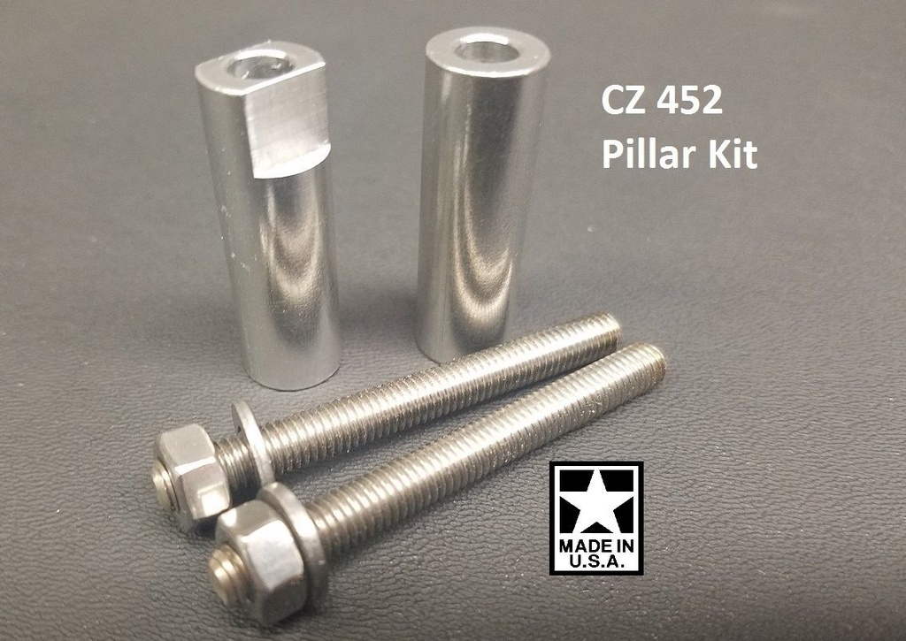 CZ 452 Aluminum Pillar Kit DIY Stock Pillar Bedding | Pete's Pillars ...