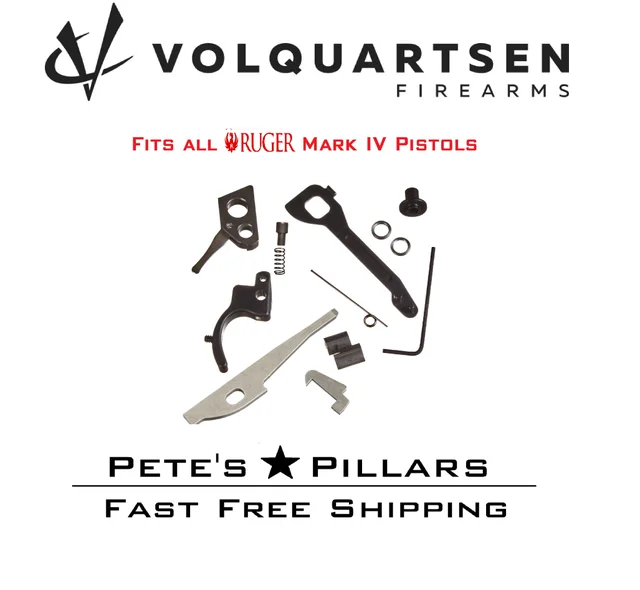 Volquartsen Ruger Mark IV, MK4, 22/45, Mark 4 Pistol Competition Kit ...