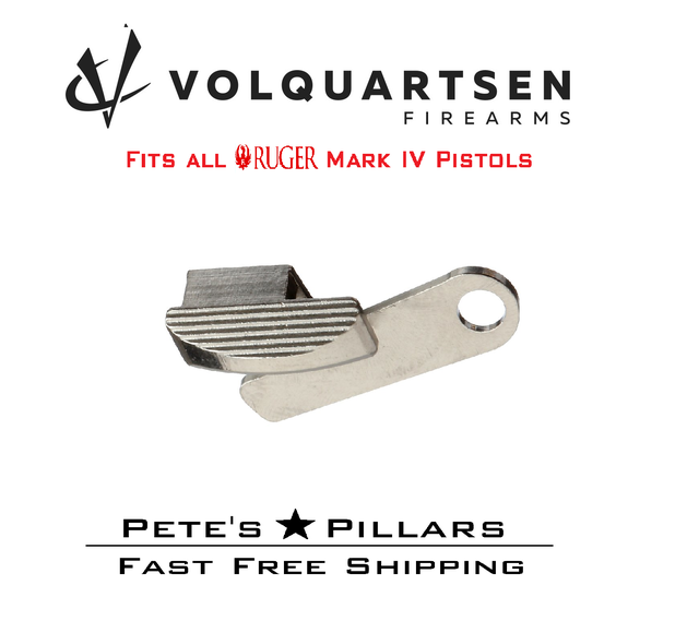 Volquartsen Ruger Mark IV Stainless Extended Bolt Release MK 4 MK IV ...
