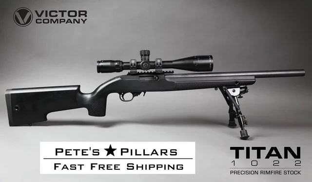 Victor Company TITAN22 Ruger 10/22 Precision Rimfire Stock Kidd ...