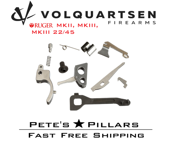 Volquartsen Pistol Competition Kit Trigger Ruger Mark 1 2 3 & 22/45 ...