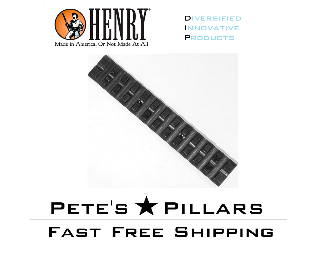 DIP DIProducts Henry AR7 3/8 Dovetail to Picatinny Rail HEN-11056 ...