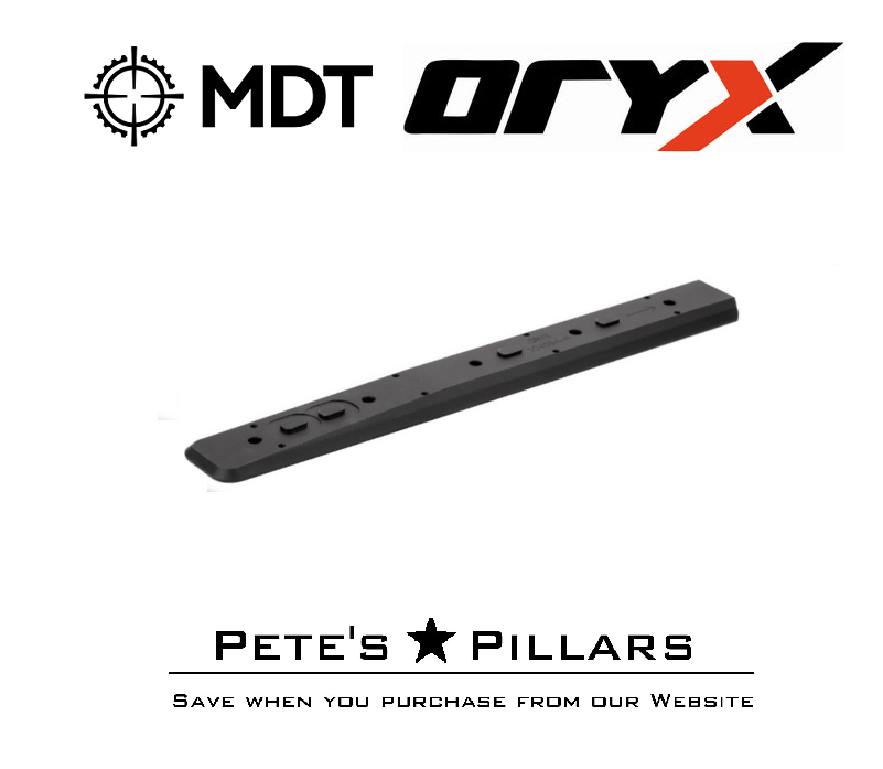 Oryx Rail M-LOK ARCA Rail Full Length Forend Black 104595-BLK | Pete's ...